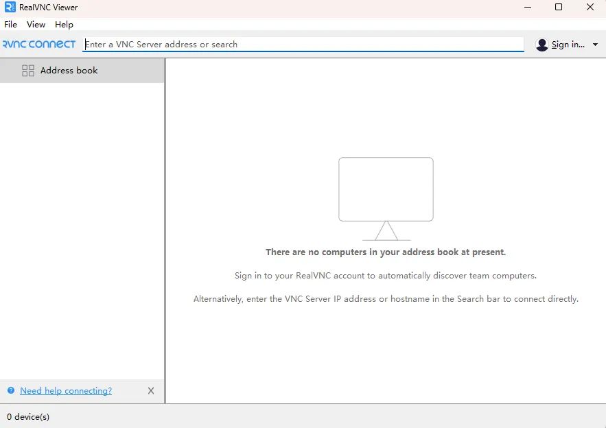 VNC Remote Control | HemiHex Docs